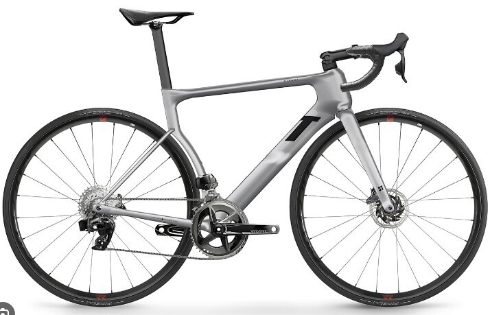 3T Strada Sram Rival AXS 2x 12v Charcoal DESTOCK | Gjcyclingshop