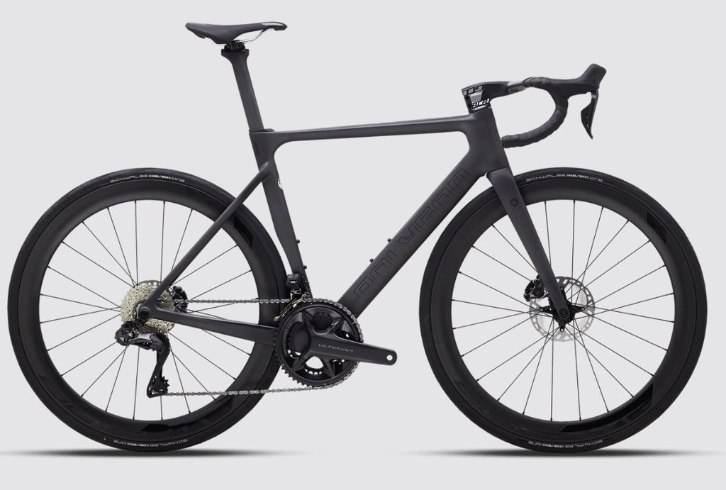 Polygon Helios A8X Jet Black Shimano Ultegra Di2 2x 12v | Gjcyclingshop